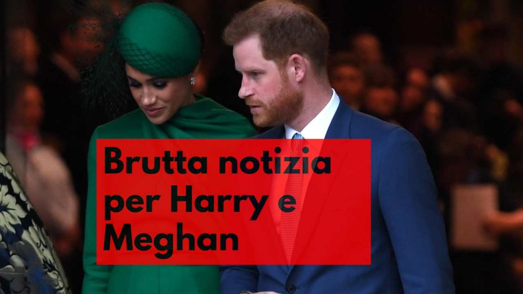Harry e Meghan: brutta notizia per loro, il piano segreto di Re Carlo